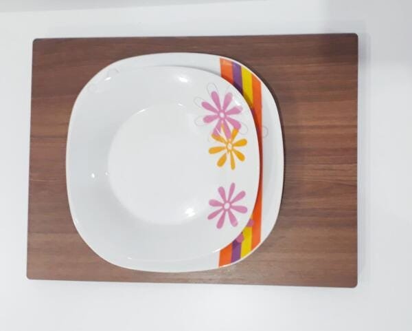 Kit 6 Sousplat Retangular 40X30, Supla, Mesa, Decoração | MadeiraMadeira