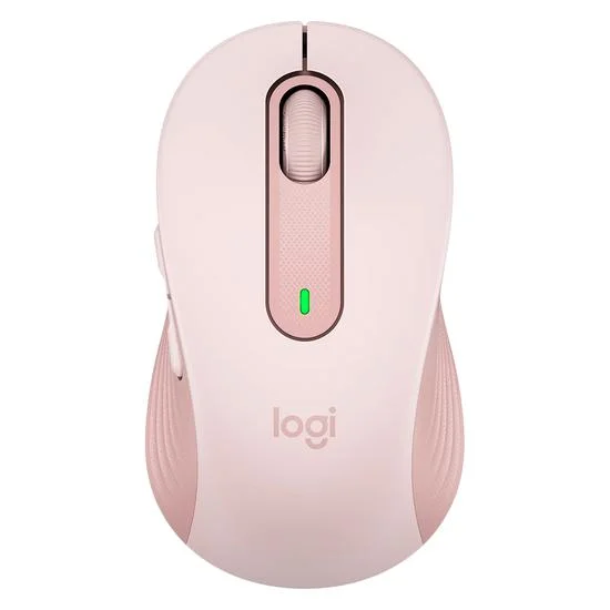 Mouse Wireless Logitech Signature M650 - Rose (910-006251) | MadeiraMadeira