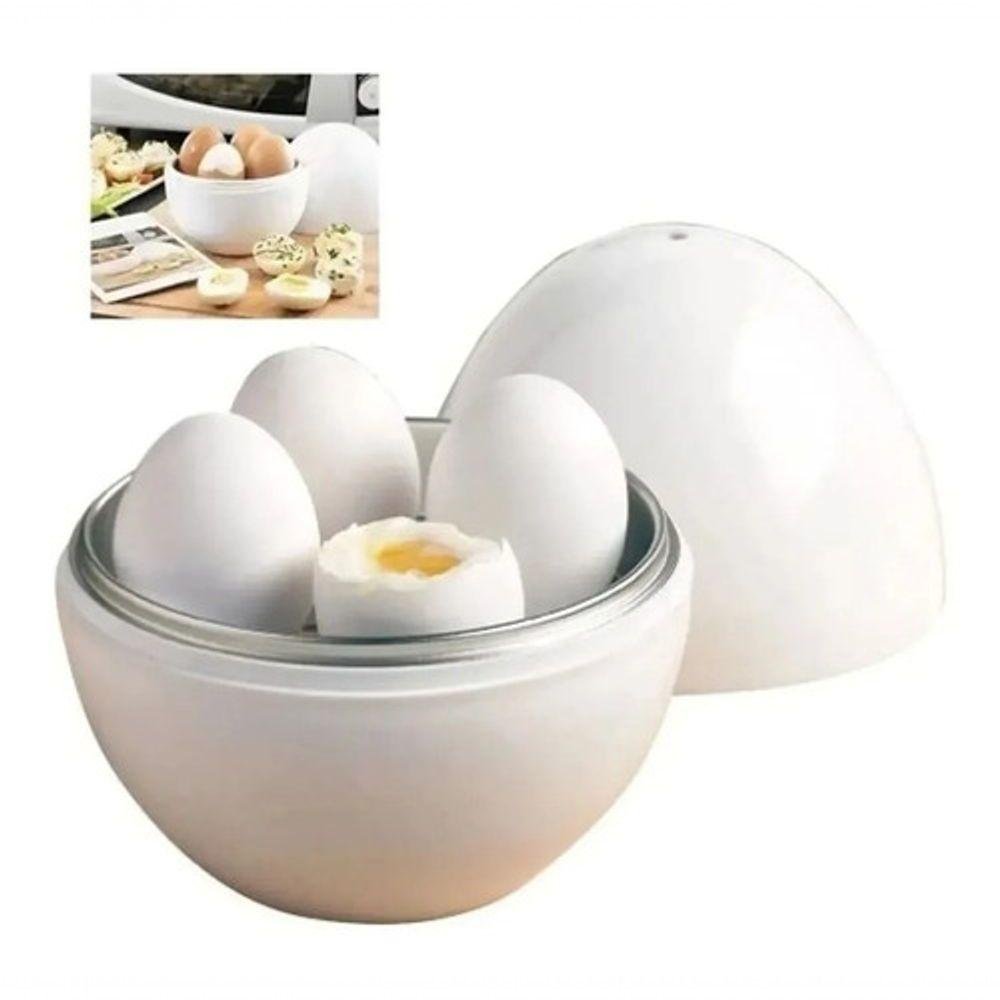 Recipiente P/ Cozinhar Ovos Microondas Prático e Saudável | MadeiraMadeira