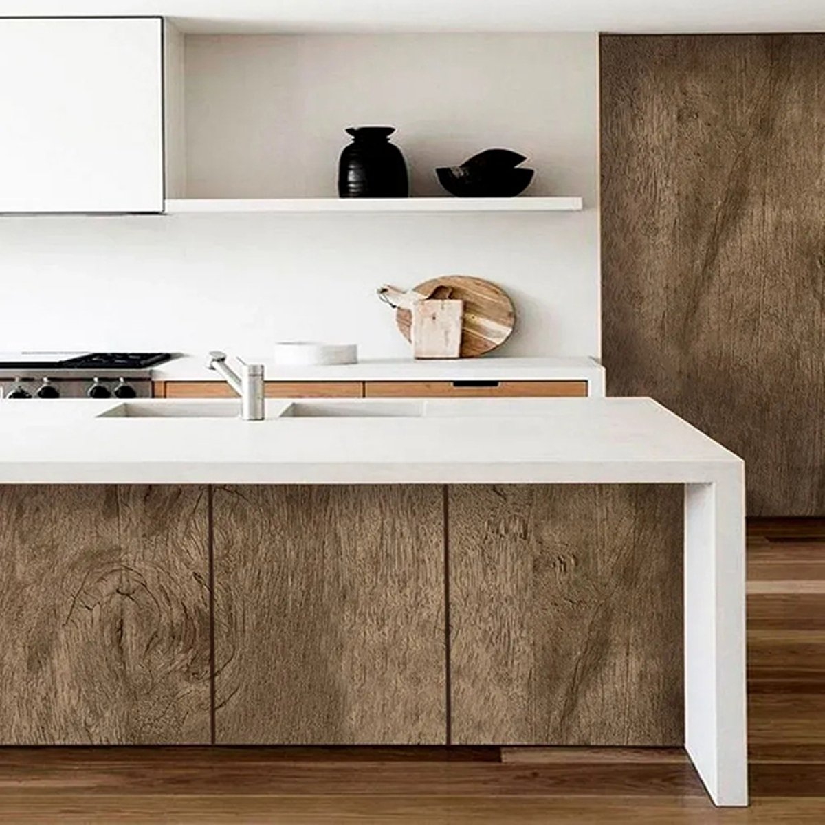 Adesivo Móveis Paredes Gold Madeira Md 1801 - Pantone 7530C 200X60Cm ...