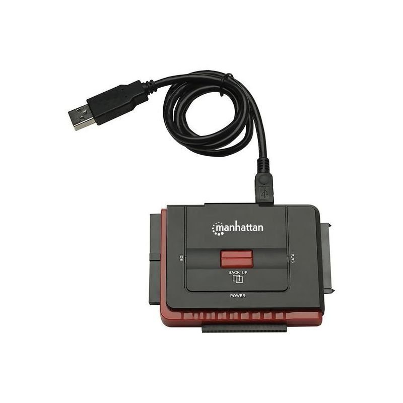 Adaptador de Disco Rígido Ide/sata C/ Fonte Usb 2.0 - Manhattan ...