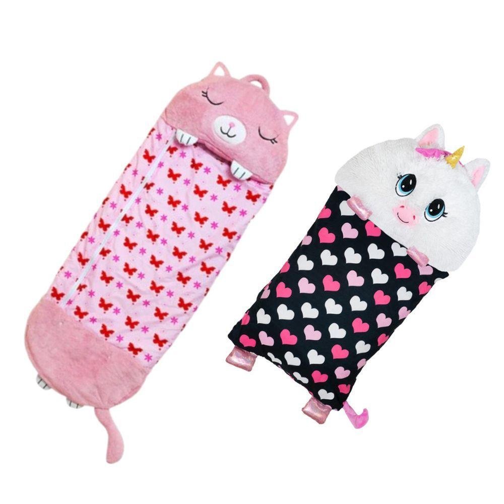 Saco de Dormir Gato + Fronha Unicórnio Fluffaluff Pets | MadeiraMadeira