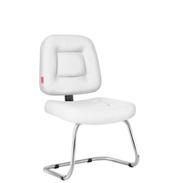 Cadeira Fixa Executiva Siena Cb 1406 Branco Cadeira Brasil | MadeiraMadeira