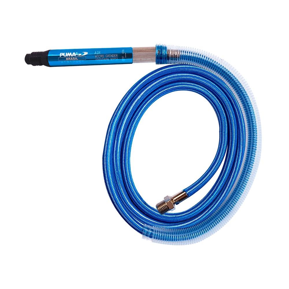 Micro Retífica Pinça Pneumática 1/8" AT3170Ct Puma | MadeiraMadeira