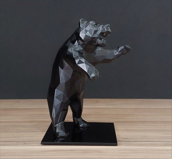 Touro e Urso de Wall Street Bolsa de Valores Mercado Financeiro Nova ...