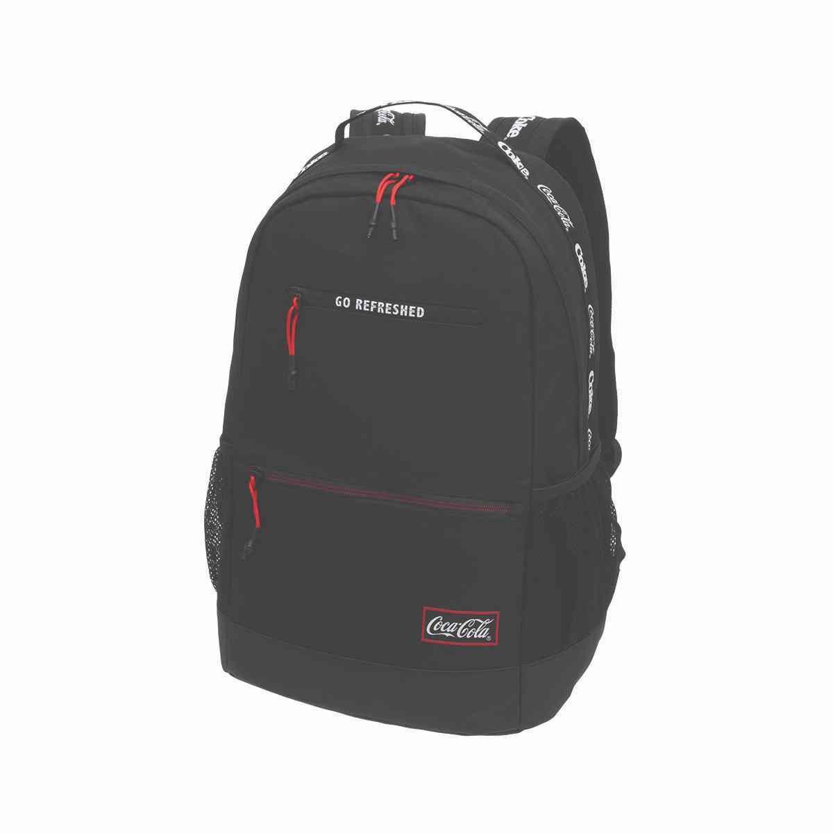 Mochila De Costas Coca Cola Strong - Preto | MadeiraMadeira