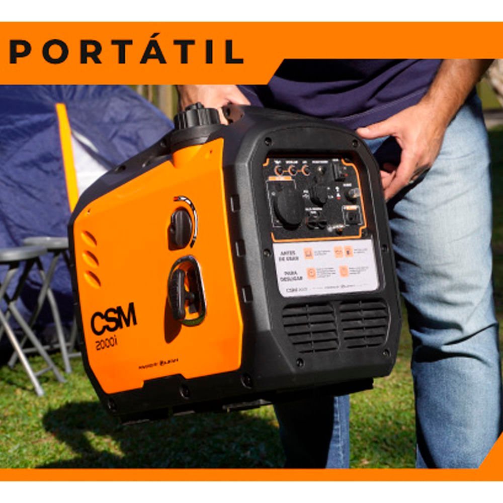 Gerador de Energia Portátil Inverter 2kva 3hp Csm 2000i-2 220v ...