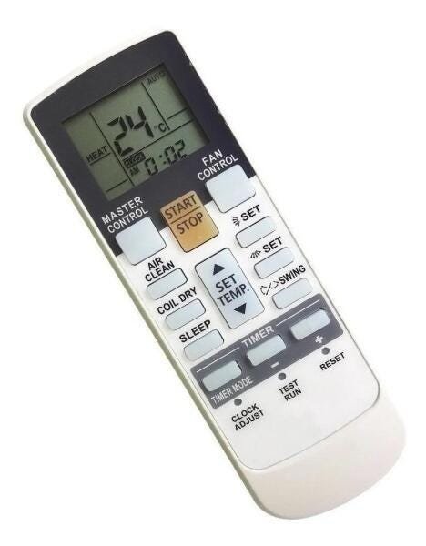 Controle Remoto Ar Inverter Fujitsu Ar-Ry19 Compatível | MadeiraMadeira