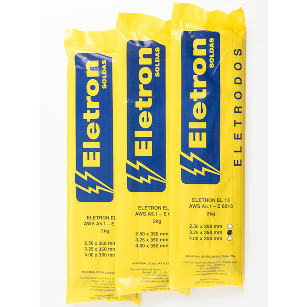 Eletrodo Color E6013 com 3,25 x 350 mm em Saco de 2 Kilos - 308324416 ...