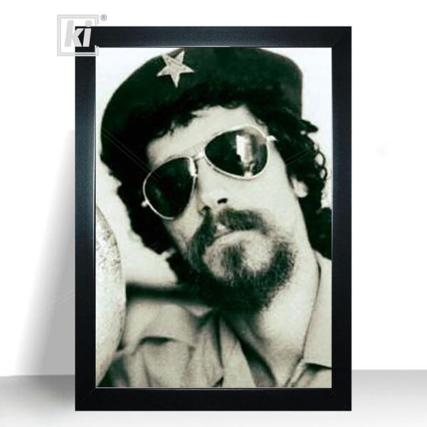 Quadro de Parede com moldura Cantor Raul Seixas 44x32cm | MadeiraMadeira
