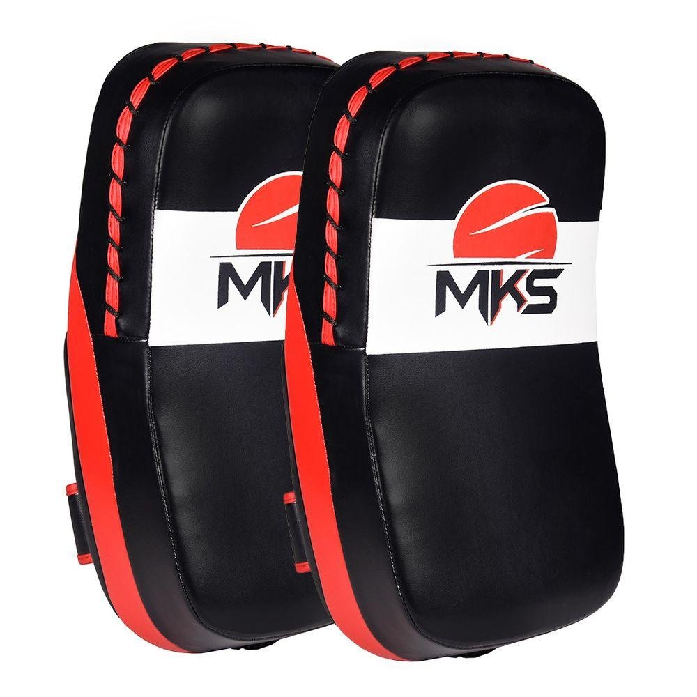 Aparador de Chutes Mks Combat Thai Pad Curved - Par Único | MadeiraMadeira