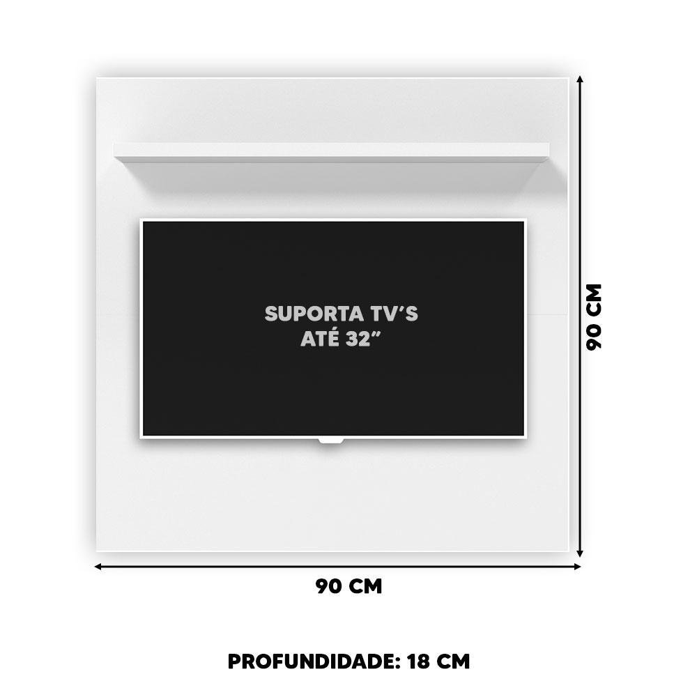Painel Branco para Tv 32 Polegadas | MadeiraMadeira