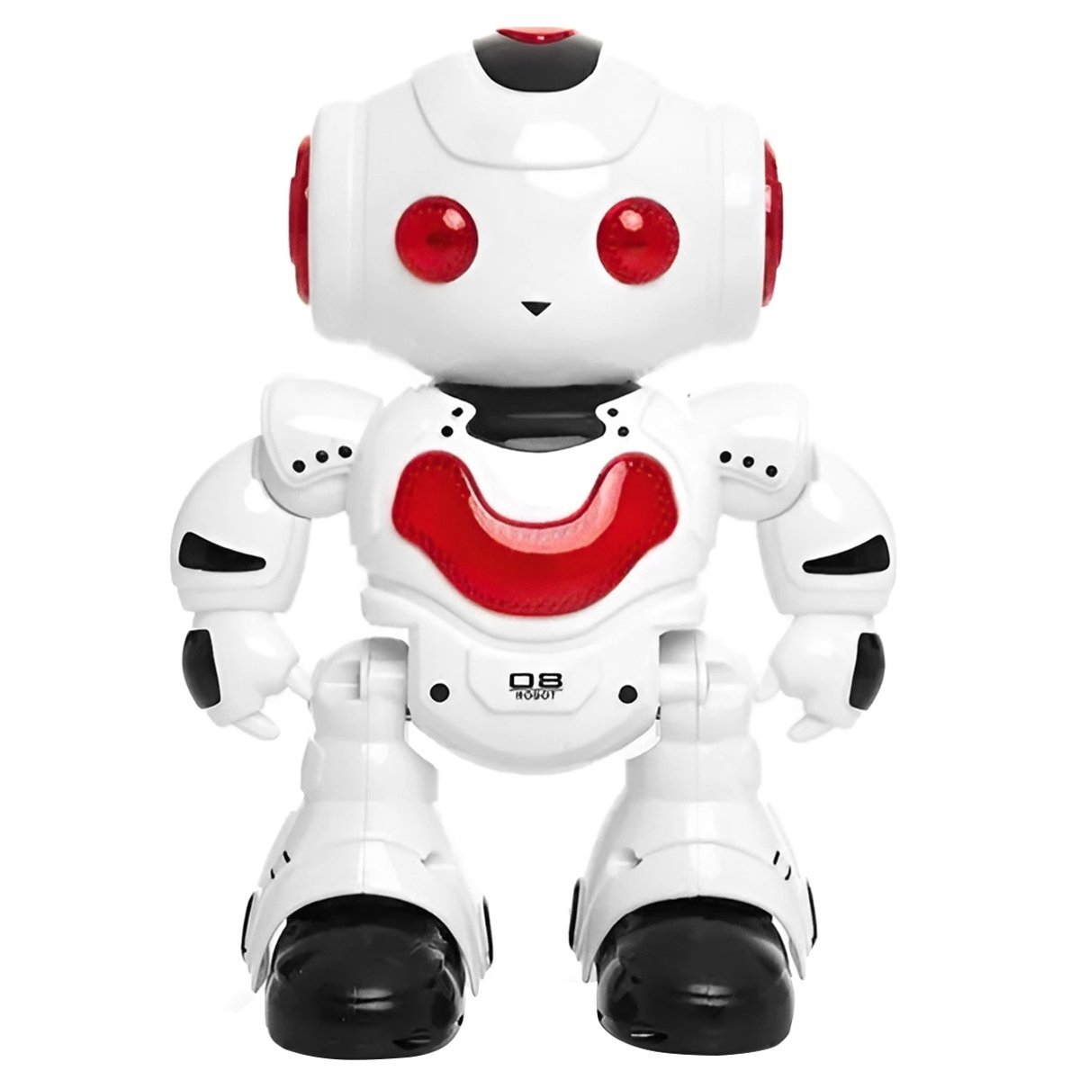 Robô Interativo Infantil Para Criança Com Sensor De Movimento Luzes e ...