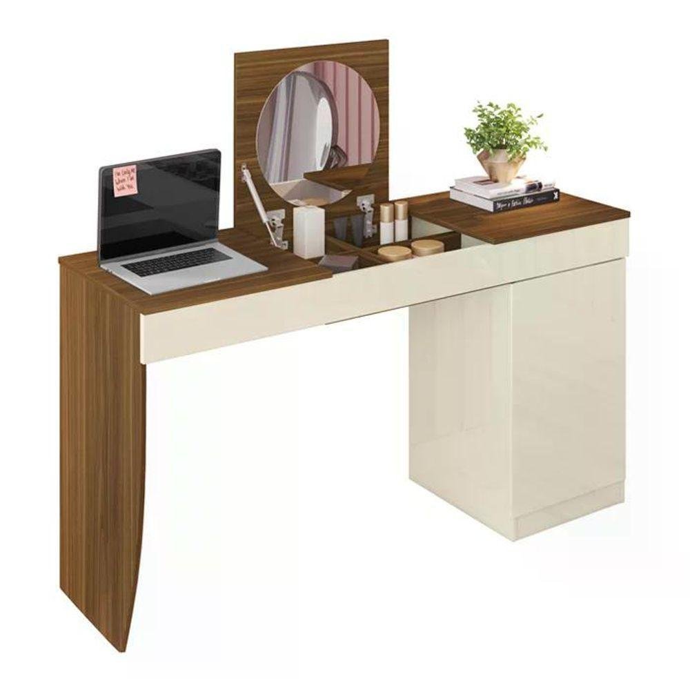 Escrivaninha Penteadeira Freijo Off White Mbl | MadeiraMadeira