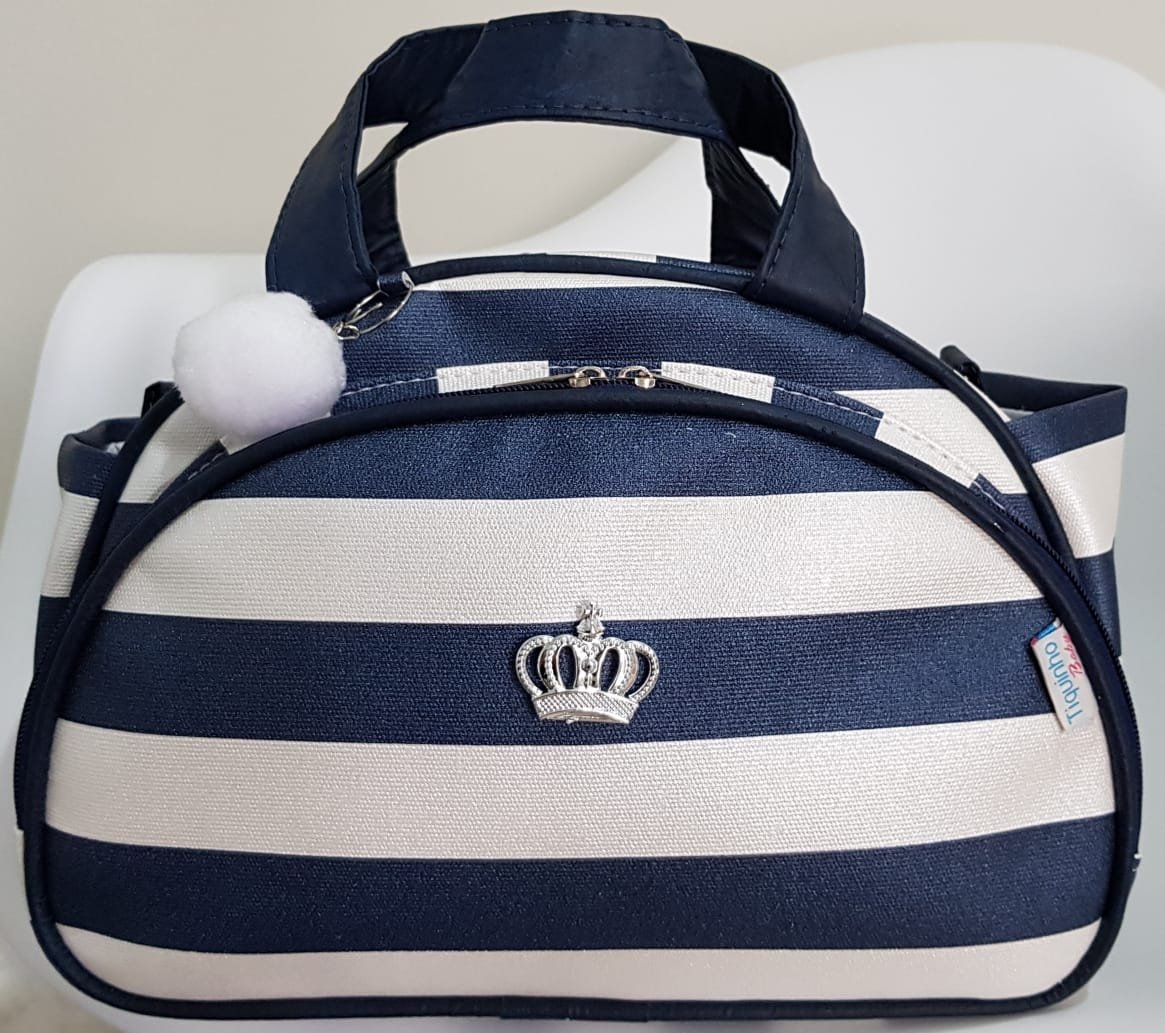 Bolsa Glamour Marinho - P Baby Império | MadeiraMadeira