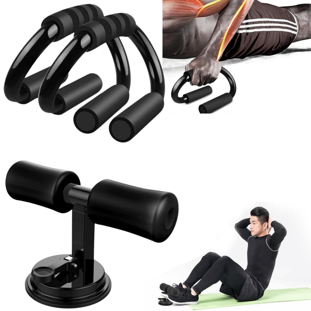 Kit Musculação Treino Funcional em Casa Abdomen + Flexão | MadeiraMadeira