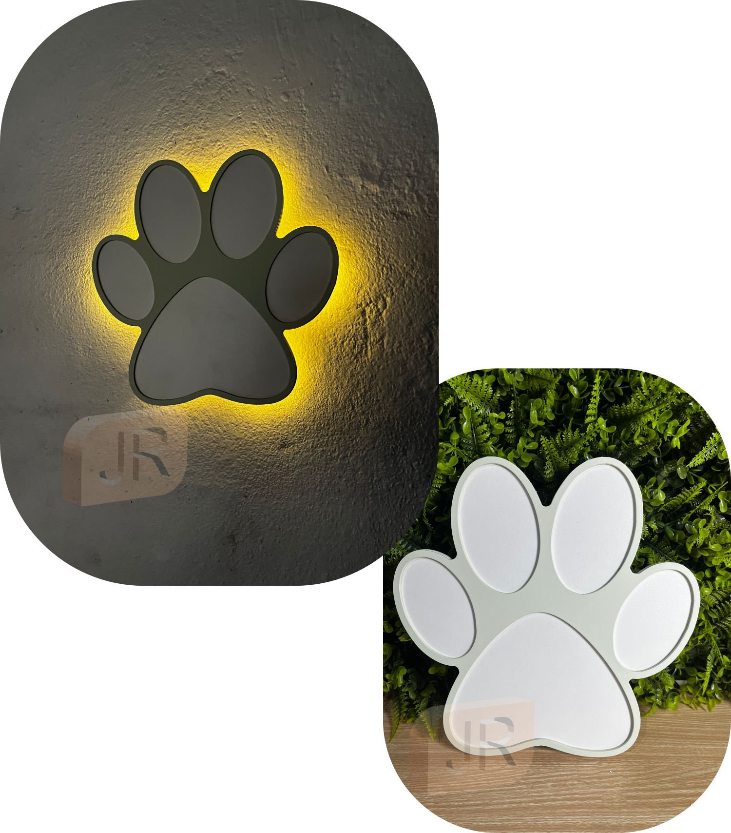 Pata Cachorro Luminoso Led a Pilhas | MadeiraMadeira