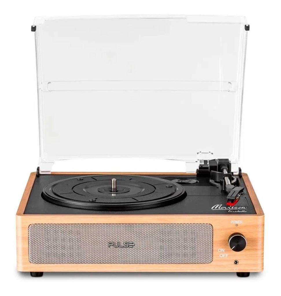Vitrola Toca Discos Vinil Retro Tampa Acrílico E Bluetooth | MadeiraMadeira