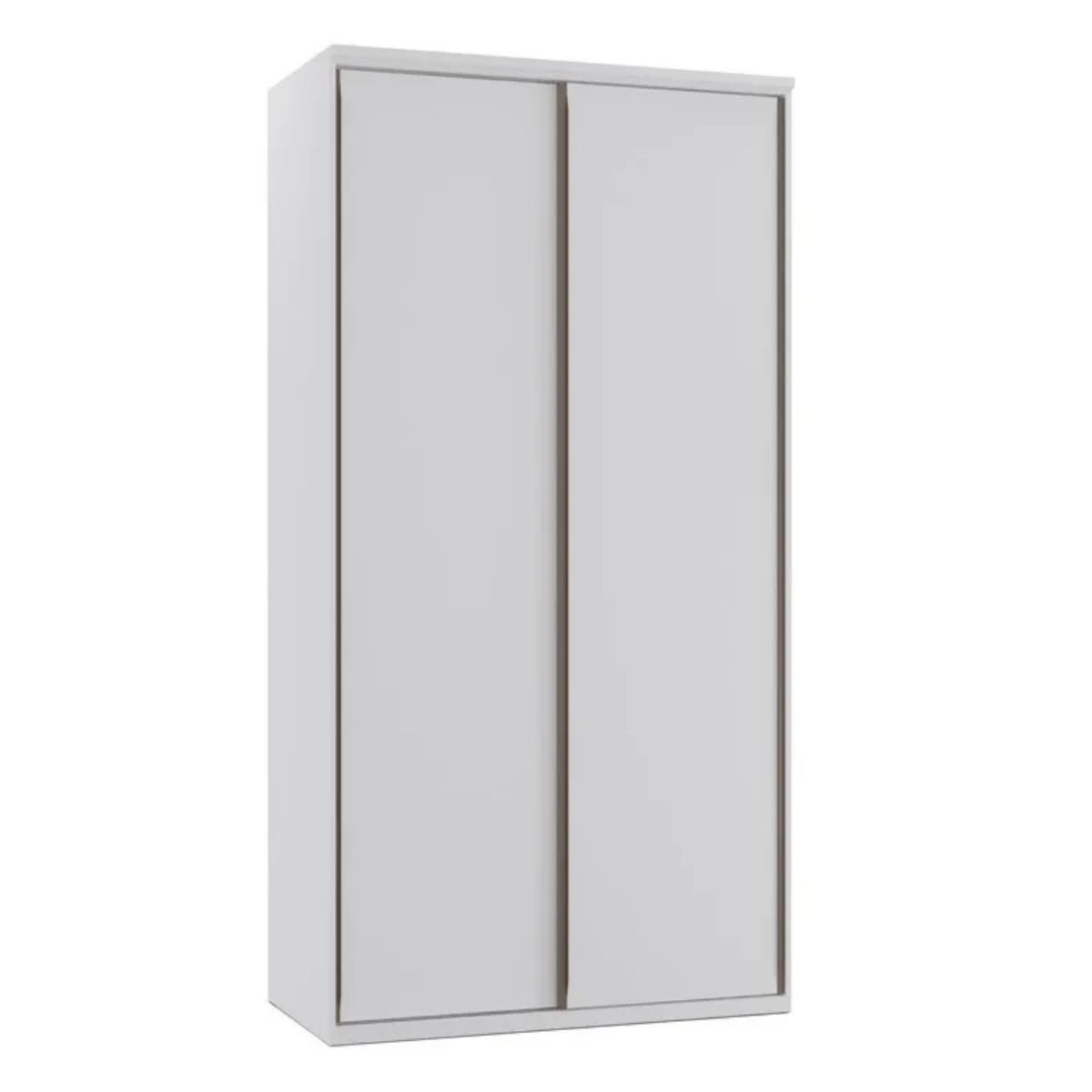 Guarda Roupa Casal Modulado 2 Portas de Correr 3 Gavetas Cabideiro e ...