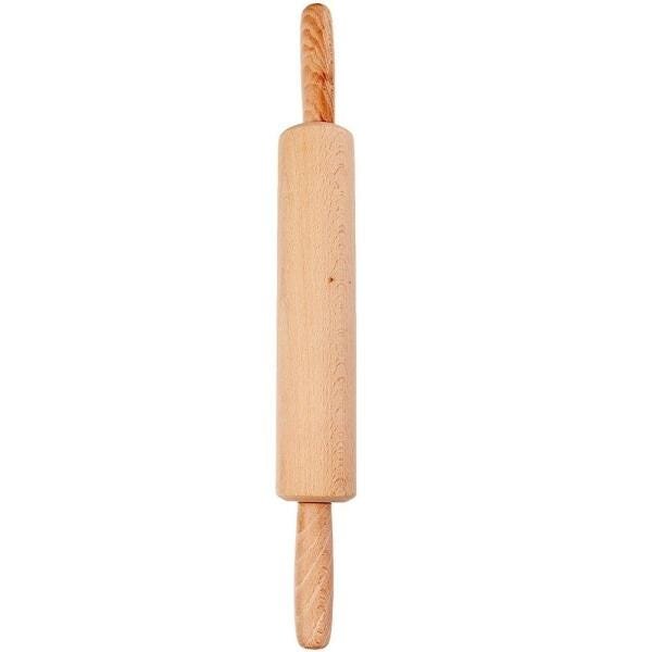 Rolo de Madeira com Cabo Giratório para Massa 40 cm Eppicotispai ...