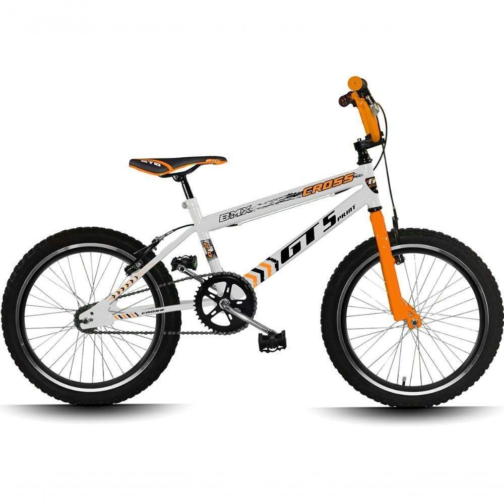 Bicicleta Aro 20 Gt Sprint Cross Infantil Freio V-brake Aro Aero Branco ...