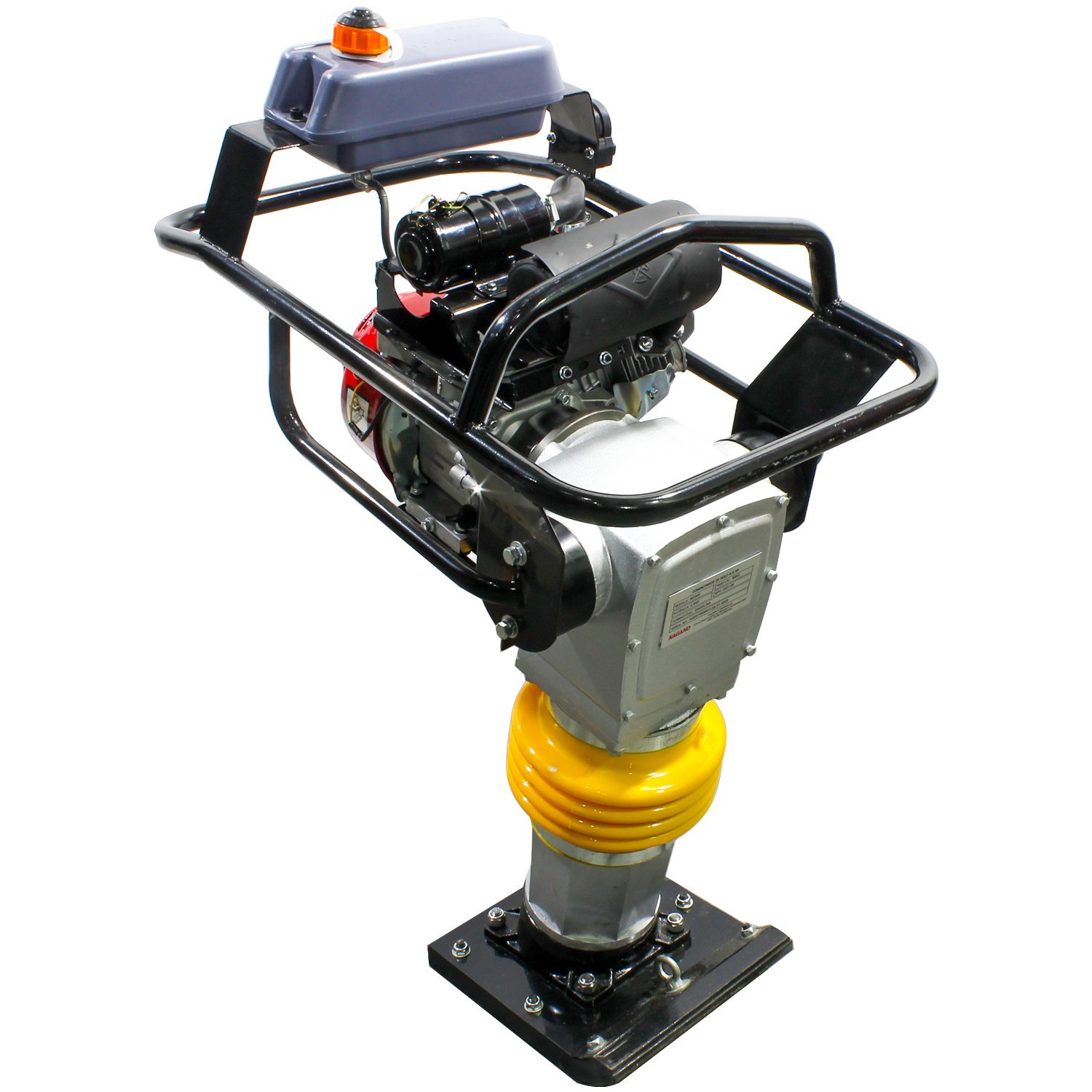 Compactador de Solo Tipo Sapo a Gasolina 6.5 HP Motor de 4 tempos ...