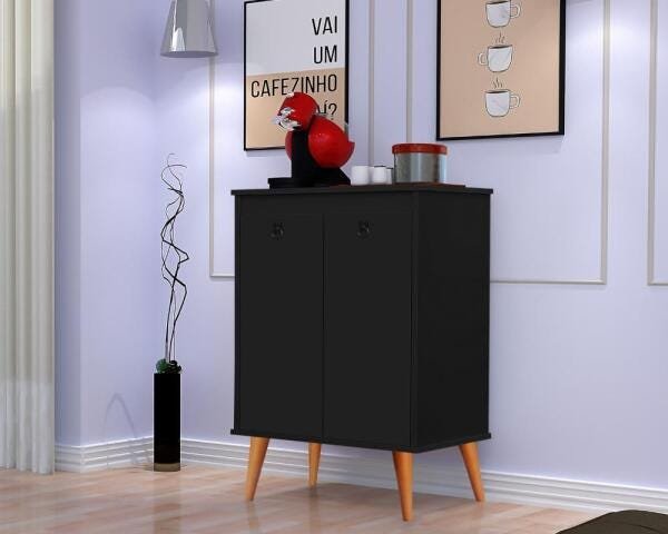 Buffet Dream Classic Preto | MadeiraMadeira