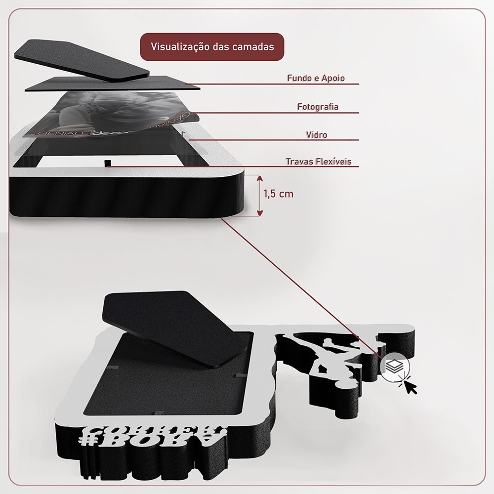Quadro Para Corredor Presente Bora Correr Único Inesquecível De ...