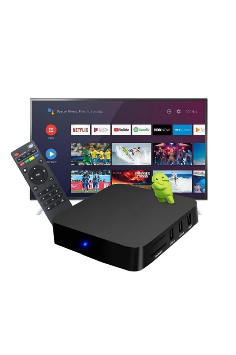 Transforma a sua TV Smart TV Netflix Youtube Instagram Android 11.1 ...