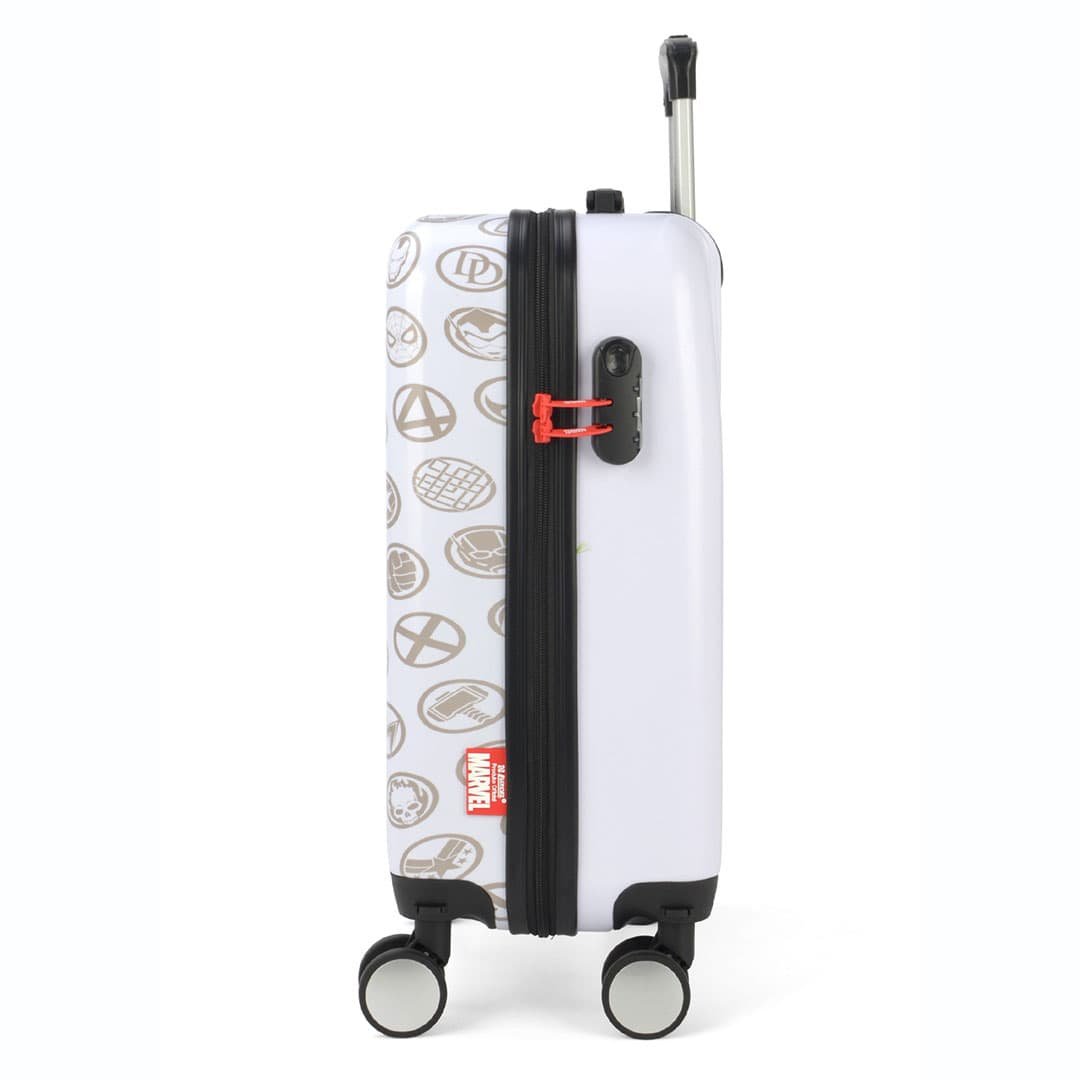 Mala de Viagem Infantil Marvel Branco POLO KING | MadeiraMadeira