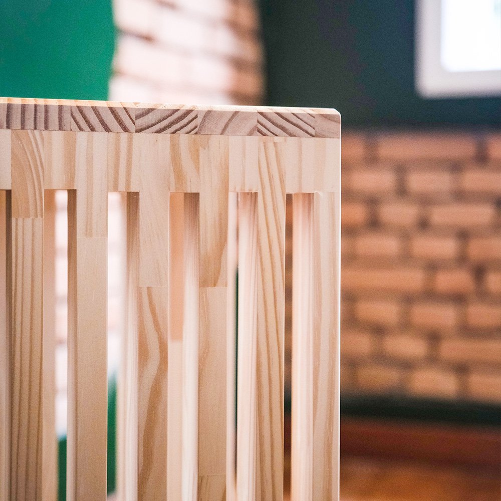 Baqueta Ripada Alta Monobloco - Tatek | MadeiraMadeira