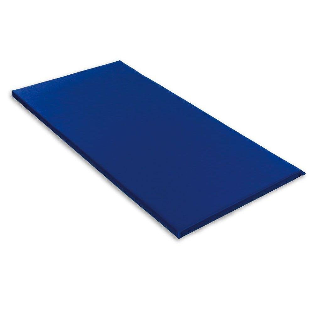 Colchonete Solteiro D23 Napa Azul Impermeável Lavável (78x188x4 ...