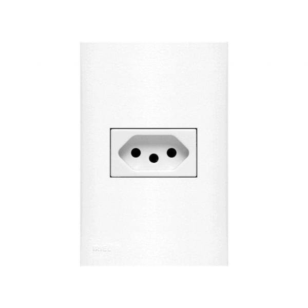 Tomada Iriel Imperia Universal 2p+t 751411 20a Branco | MadeiraMadeira