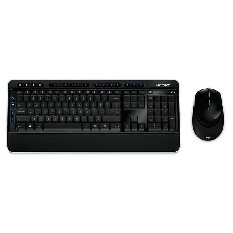 Kit Teclado e Mouse Microsoft Wireless Desktop 3000 USB - MFC-00006 ...