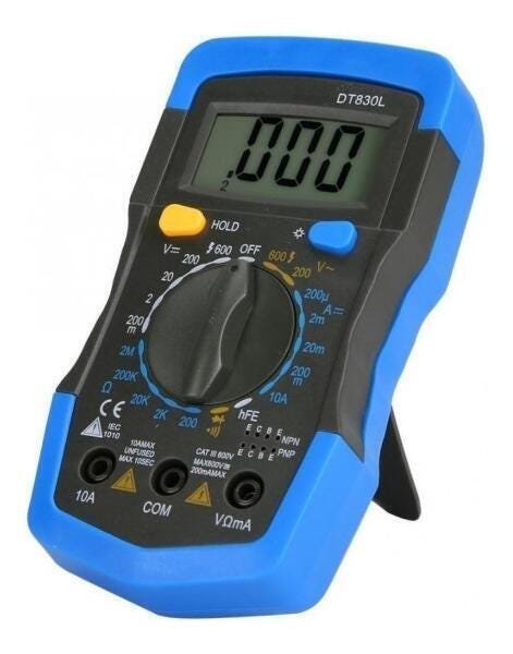 Multímetro Digital Profissional Portátil | MadeiraMadeira