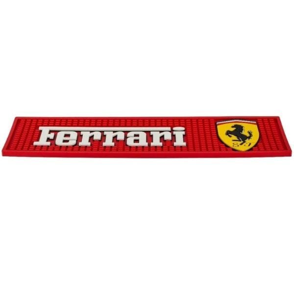 Bar Mat Ferrari Tapete Copo Presente Escorredor Barman Pub | MadeiraMadeira