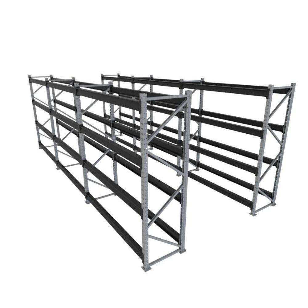 Mini Porta Pallet Prateleira Reguláveis 750 Kg Pallete Conjunto Porta ...