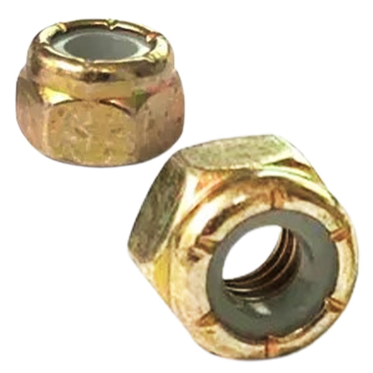 Porca Travante M6 Parlock Nylon Din 982 Bicromatizada 200un ...