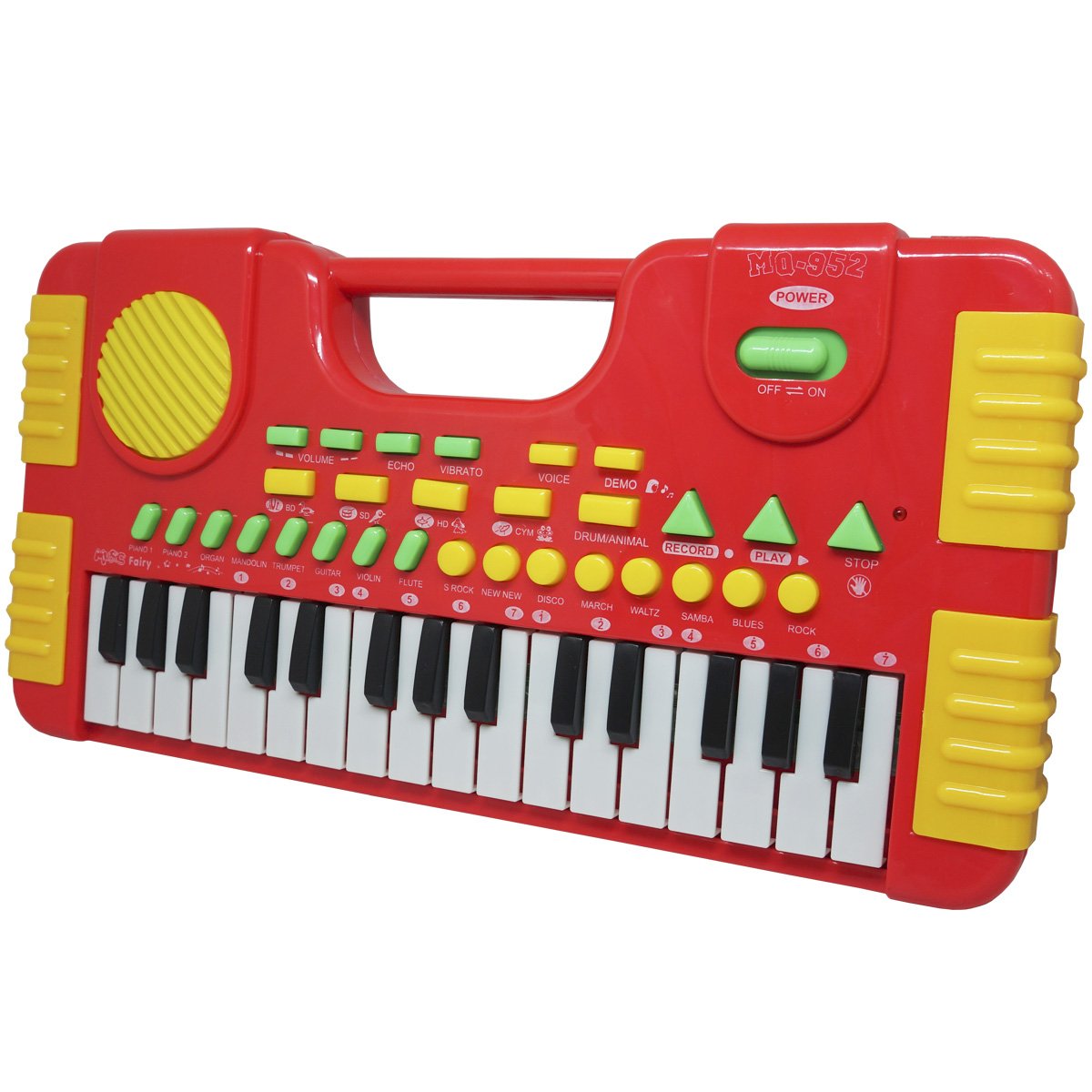 Teclado Piano Infantil Musical Bebê 31 Teclas com Som de Animais ...