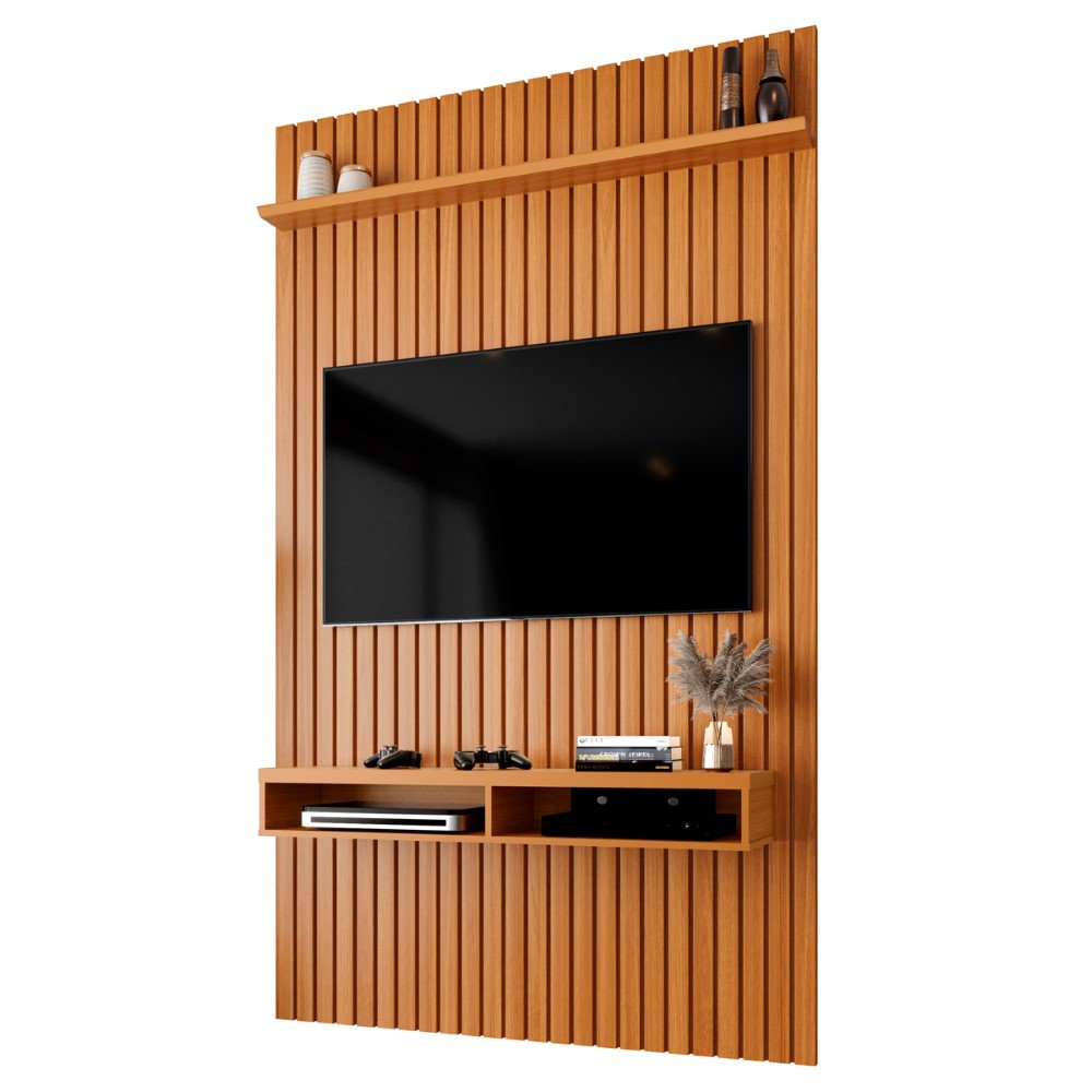 Painel Ripado para Tv até 55 Polegadas Intense com Nicho 139cm ...