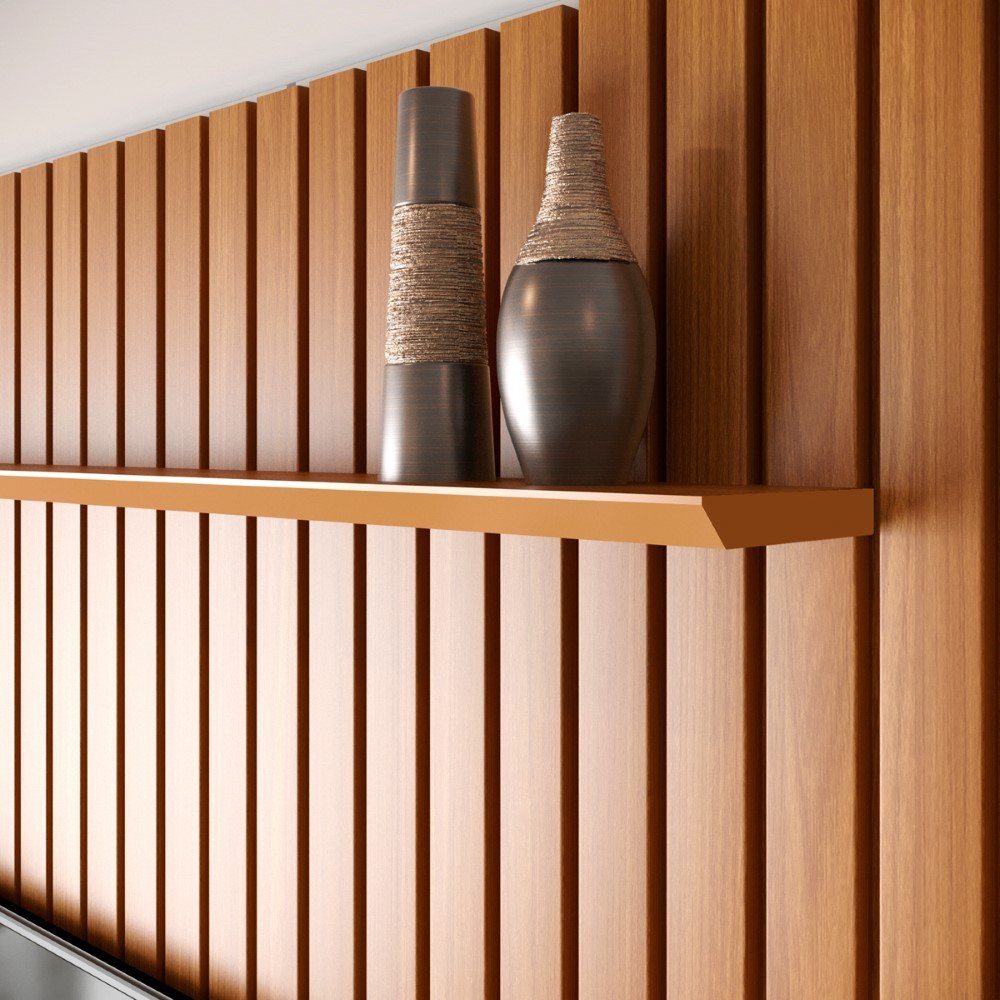 Painel Ripado para Tv até 55 Polegadas Intense com Nicho 139cm ...