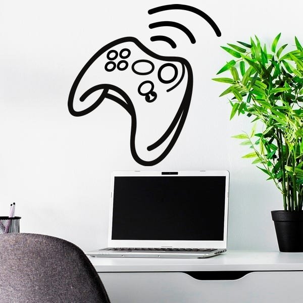 Adesivo de Parede Gamer - 51 X 54 Cm | MadeiraMadeira