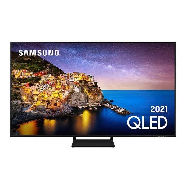 Samsung Smart TV 55 Polegadas Qled 4K, Modo Game, Processador Ia, Som ...