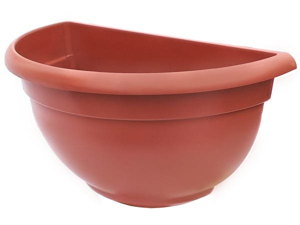 Vaso Meia Lua Jardim Vertical Suspenso 10 Und Ceramica Media ...