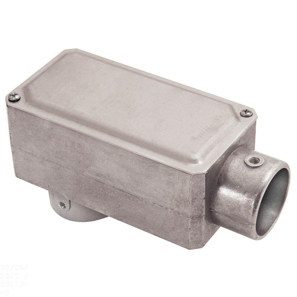 Condulete Fixo 1" Tipo "lb" - com Tampa / sem Rosca / sem Pintura ...