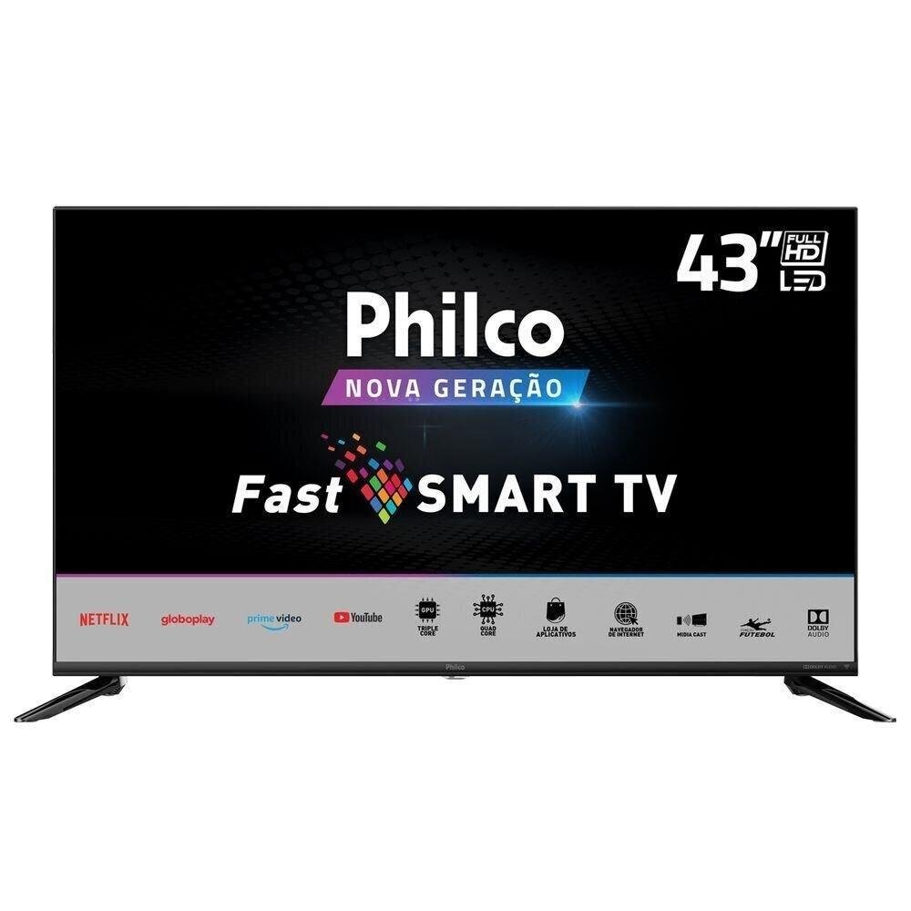 Smart TV Philco 43 Polegadas LED Full Hd PTV43N5Cg70Blf | MadeiraMadeira