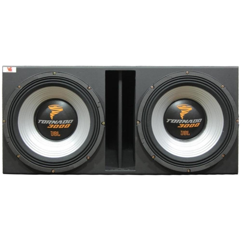 Caixa de Som com 2 Tornado 3000 15 Polegadas 1500Wrms | MadeiraMadeira