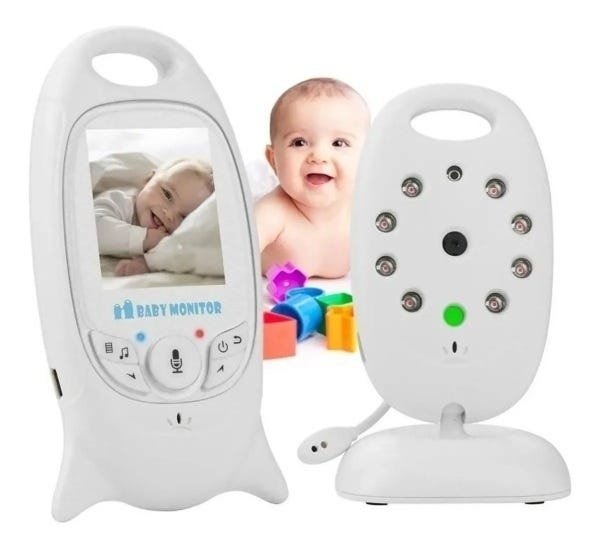 Câmera Babá Eletrônica Sem Fio Com Visão Noturna Bateria Recarregável ...