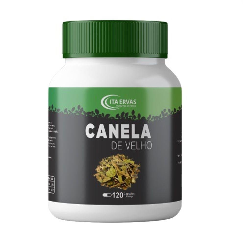 Canela de Velho Natural 500mg 120 Cápsulas Itaervas | MadeiraMadeira