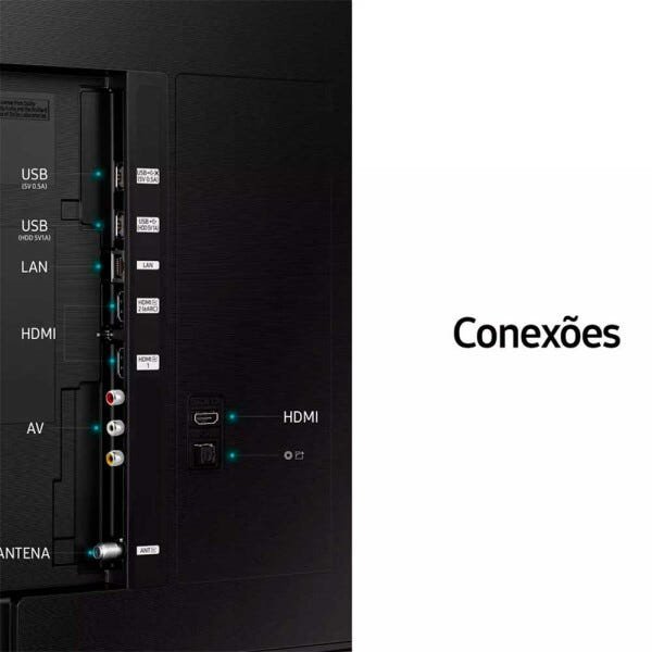 Smart TV Samsung Uhd 60 Polegadas 4K Wifi Tizen Crystal | MadeiraMadeira